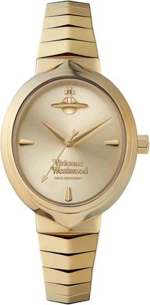 Vivienne Westwood Uhr - Quarzuhr Armour Watch - Gr. unisize - in Gold - f&uuml;r Damen