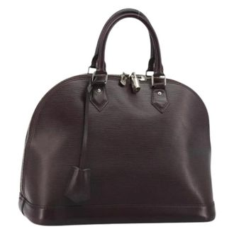 Louis Vuitton Pre-owned Sac Alma - Femme - Pre-owned - Violet - Taille: ONE Size