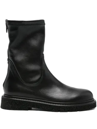 Guglielmo Rotta Stiefel mit Rei&szlig;verschluss - Schwarz