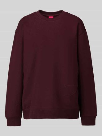 HUGO BOSS Sweatshirt mit seitlicher Nahtf&uuml;hrung