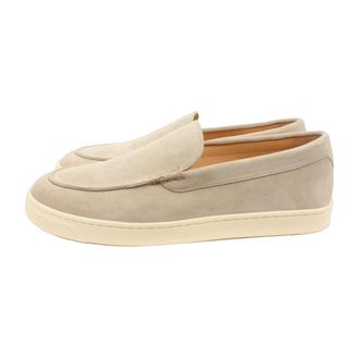 Brunello Cucinelli Mokassins aus Wildleder mit Chevron-Muster - - Shoes - Herren - Beige - 42 EU