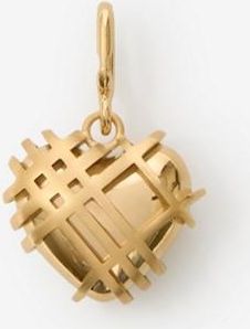 Burberry Herz-Anhänger in Check