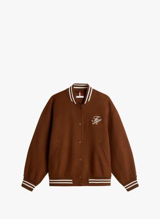 Tommy Hilfiger Veste Teddy en laine m&eacute;lang&eacute;e