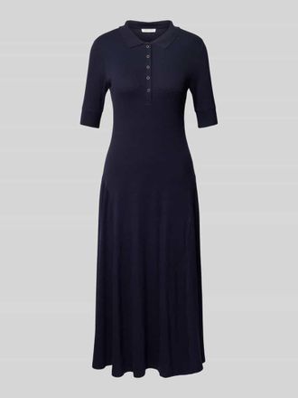 Christian Berg Polokleid mit Druckknopfleiste
