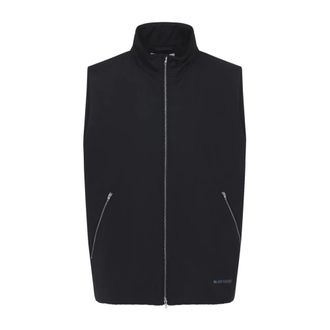 Jil Sander &Auml;rmellose Sportweste Midnight - - Jackets - Herren - Blau - XL