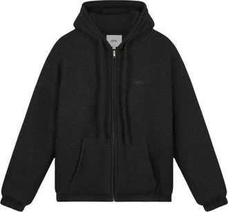Arte Kapuzenjacke aus gekochter Wolle - - Sweatshirts & Hoodies - Herren - Schwarzk - XL