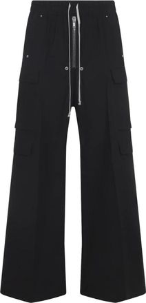 Rick Owens Homme, Pantalons, Noir, Taille: M Cargobelas Pants