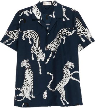 Olivia Von Halle Femme, Chemises, Bleu, Taille: 40 FR Emeli Jumpsuit