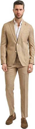 Mulish Homme, Costumes, Beige, Taille: 2XL Costume &eacute;l&eacute;gant crois&eacute;