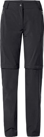Vaude Wanderhose Damen Zip-Off Farley Stretch III, wasserdichte Outdoorhose Stretch, atmungsaktive Trekkinghose mit Gummizug, komfortabel, Winddicht & schne