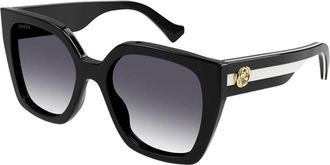 Gucci Gg1300S &Uuml;bergro&szlig;e Sonnenbrille - - Accessories - unisex - Schwarzk - 55 MM