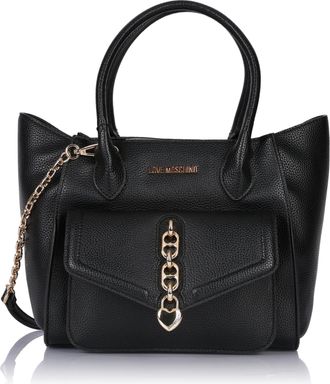 Love Moschino Schultertasche Damen Schwarz Einheitsgröße