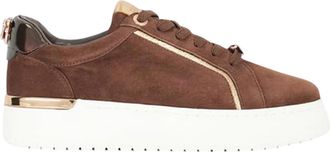 Dune London Emmelino Sneaker f&uuml;r Damen, Wildleder (Braun)