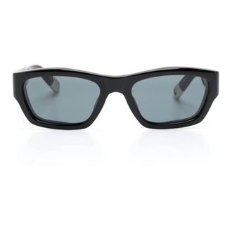 Jacquemus Trapezf&ouml;rmige Sonnenbrille - - Accessories - Herren - Schwarzk - ONE SIZE