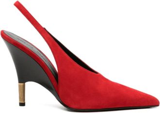Khaite Femme, Chaussures, Rouge, Taille: 38 1/2 EU Escarpins Slingback &agrave; Bout Pointu