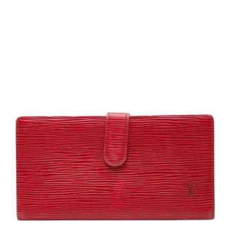 Louis Vuitton Portefeuille long (bi-pli) Pre-owned - Femme - Pre-owned - Rouge - Taille: ONE Size