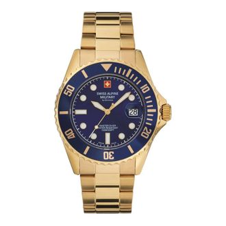 Swiss Alpine Military Swiss Alpine Military Herren Armbanduhr Edelstahl 7053.1115 - - Accessories - Herren - Gelb - ONE SIZE