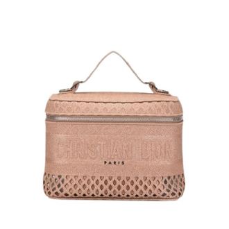 Dior Pre-owned Mesh Vanity Bag - - Pre-owned - Damen - Rosa - ONE SIZE