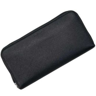 Prada Pre-owned Saffiano Langb&ouml;rse (Bifold) - - Pre-owned - Damen - Schwarzk - ONE SIZE