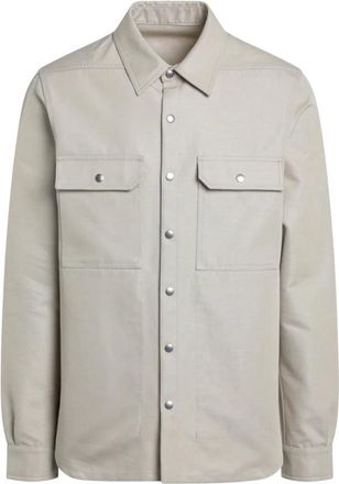 Rick Owens Homme, Vestes, Beige, Taille: M Giubbotto Jacket