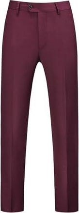 Generic Pantalon chino pour homme - Pantalon daffaires - Pantalon de costume ample - Pantalon de costume pour homme - Pantalon long pour le bal de fin dannée,