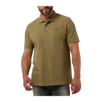 Lyle & Scott Crest Tipped Polo Shirt - - Tops - Herren - Gr&uuml;n - XS
