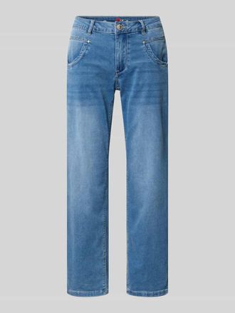 Buena Vista Straight Fit Jeans in 7/8-L&auml;nge Modell Ana