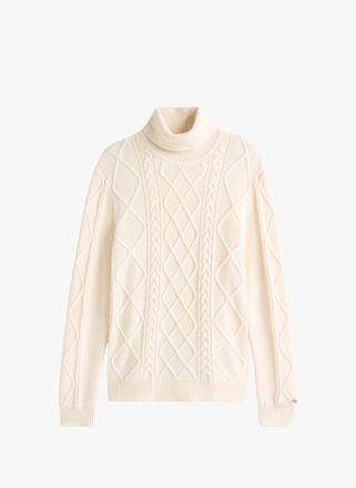 Tommy Hilfiger Pull &agrave; col roul&eacute; en laine m&eacute;lang&eacute;e