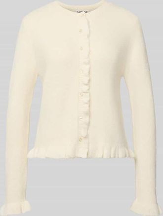 Mbym Strickjacke mit Rundhalsausschnitt Modell Celandia