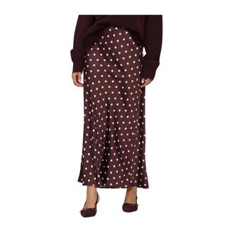 Notre-V Nv-Indira Maxirock - - Skirts - Damen - Braun - S