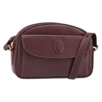 Cartier Sac bandouli&egrave;re vintage Pre-owned - Femme - Pre-owned - Rouge - Taille: ONE Size