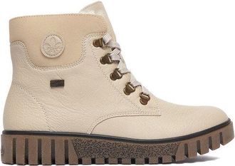 Rieker Schn&uuml;rschuhe CEO-Y3433-60 Hellbeige