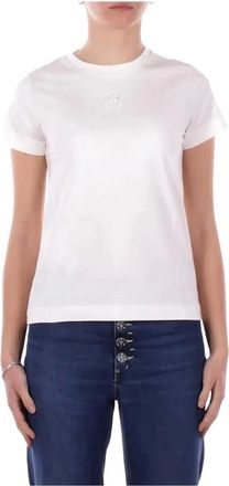 Pinko Pinko, Femme, Tops, Blanc, Taille: 36 FR T-Chemises