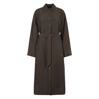 SOEUR Flora Kleid - - Dresses - Damen - Gr&uuml;n - 2XS