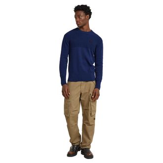 G-Star Mens Fisherman r Knit Sweater, Blau (Imperial Blue D25127-C868-1305), Large