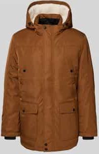 Mc Neal Jacke mit Teddyfell und Pattentaschen