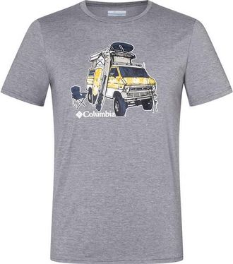 Columbia Herren T Shirt Herren Sun Trek Short Sleeve Graphic Tee