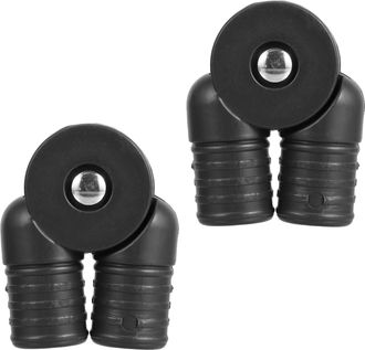 BESPORTBLE Lurrose Rohrverbinder Kunststoff 2 St&uuml;ck mit Scharnieradapter f&uuml;r Klappbare Lounge und Gartensessel Kompatibel f&uuml;r Liegesessel und Rattanst&uuml;hle Robust