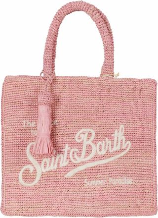 MC2 Saint Barth Femme, Sacs, Rose, Taille: ONE Size Colette Raffia Bag