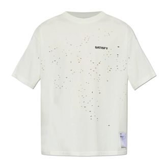 SATISFY Satisfy, Homme, Tops, Beige, Taille: XL T-shirt MothTech