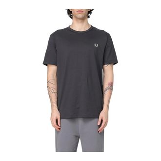 Fred Perry Homme, Tops, Noir, Taille: L T-Chemises