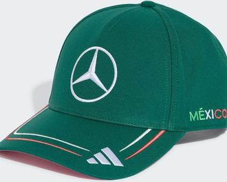 adidas Mercedes - amg petronas formula 1 team Mexico City Fahrer-Cap in Collegiate Green-Gr&uuml;n