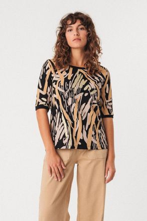 SKFK Damen vegan T-Shirt Oianko Mehrfarbig