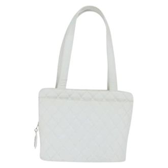 Chanel Pre-owned Vintage Schultertasche - - Pre-owned - Damen - Wei&szlig; - ONE SIZE