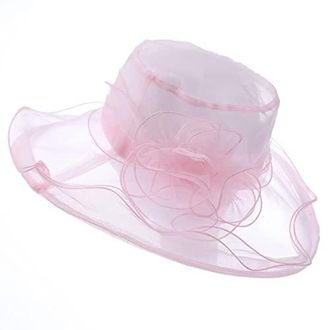 Generic Chapeau pour femme - Chapeau de soleil pour femme - Chapeau de soleil - Chapeau de plage pour femme, rose, Taille unique