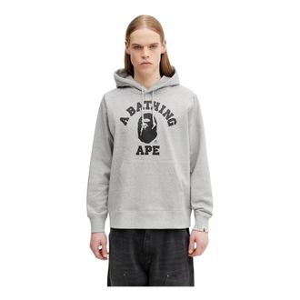 A Bathing Ape College Hoodie - - Sweatshirts & Hoodies - Herren - Grau - XL