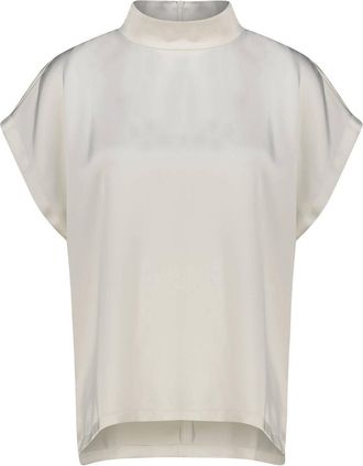 HUGO BOSS Damen Blusentop aus Satin CANELI-1