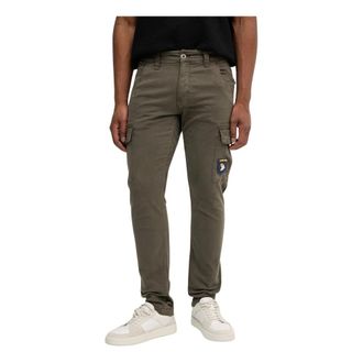 Alpha Industries Homme, Pantalons, Vert, Taille: W32 Petrol Patch Pant