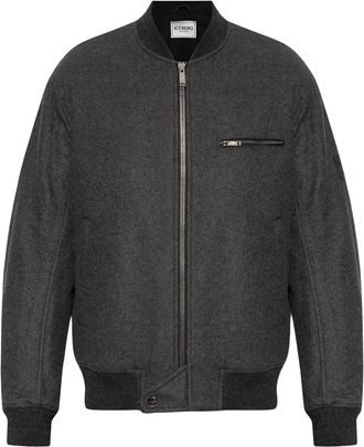 Iceberg Bestickte Bomberjacke - Grau