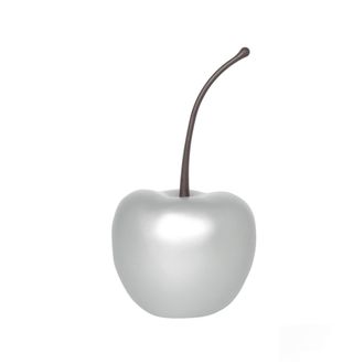 Pottery Pots Deko Kirsche I Deko Skulptur aus Fiberglas I Dekoobjekt für Wohnzimmer Fensterbank Café Hotel I handgefertigte dekorative Früchte wetterfest und UV-be